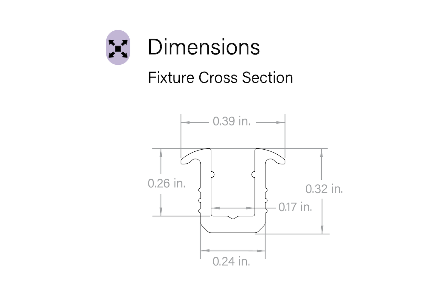 Millwork – Recessed Flange – 90º Mounting Angle
